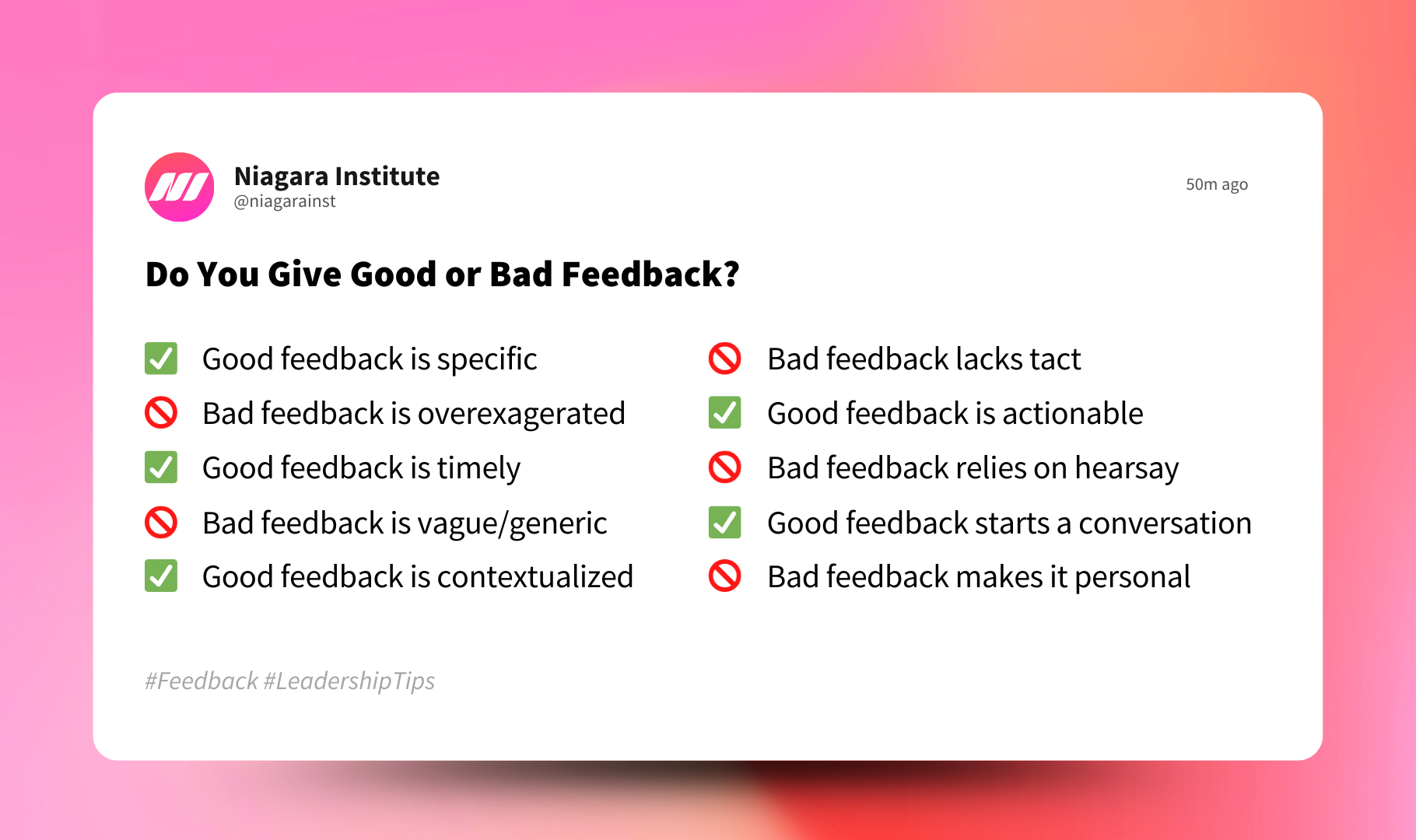 Do You Give Good Feedback or Bad Feedback? (With Examples)